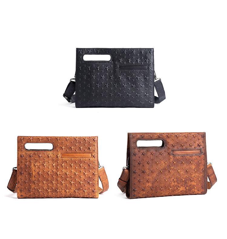 Whatna 2way 天然 牛革 セカンド バッグ メンズ レディース Whatna 2way 天然 牛革 セカンド バッグ メンズ レディース