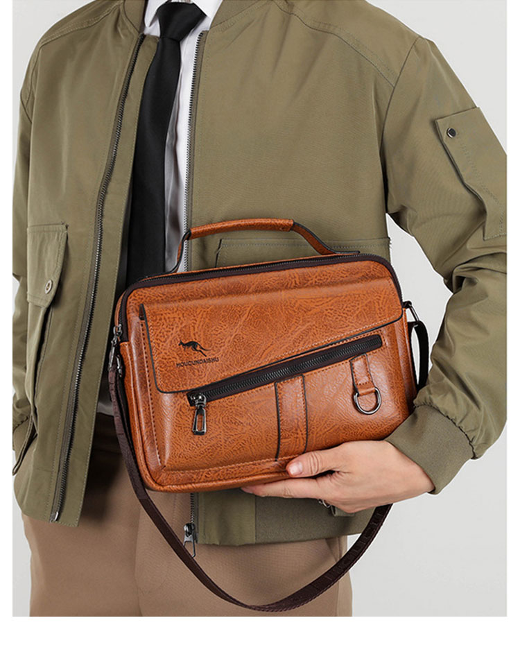 Whatna ショルダーバッグ メンズ レディース 3WAYトートバッグ ボディバッグ 斜め掛けバッグメッセンジャーバッグ PUレザー 大容量 マザーズバッグ 手提げバッグ フォーマル ...